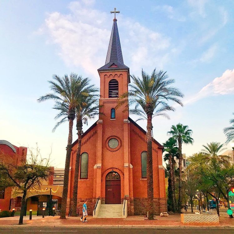 Map Of Catholic Churches In Phoenix